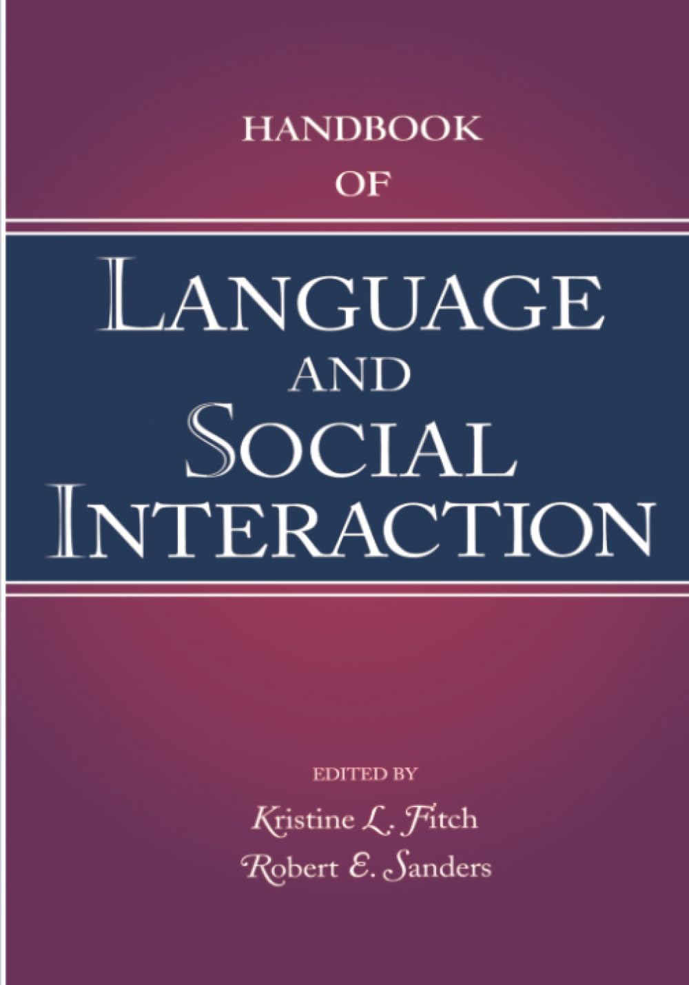 Amazon.com: Handbook of Language and Social Interaction (Routledge ...