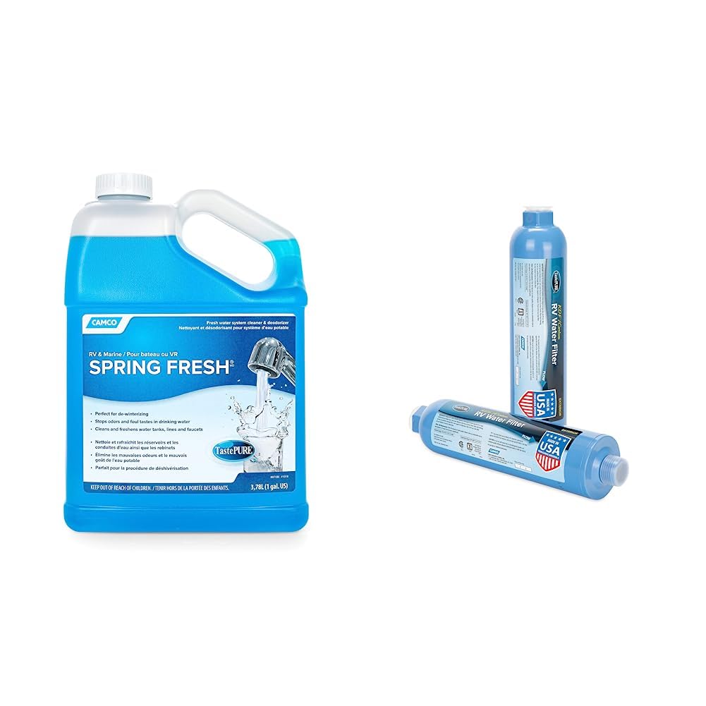 Amazon.com: Camco TastePURE Spring Fresh Water System Cleaner and ...