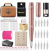 Amazon.com: Semi-Permanent Makeup Eyebrow Tattoo Kit, Professional ...