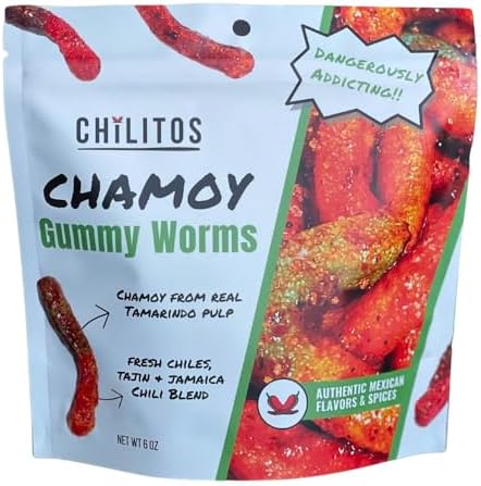 Amazon.com : Chilitos Sweet, Sour & Spicy Chamoy Candy - Mexican Gummy ...