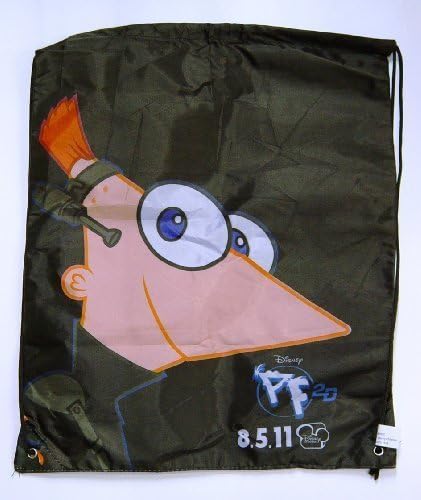 Amazon.com: Phineas & Ferb Movie Promotional Bag Backpack Book Bag with ...