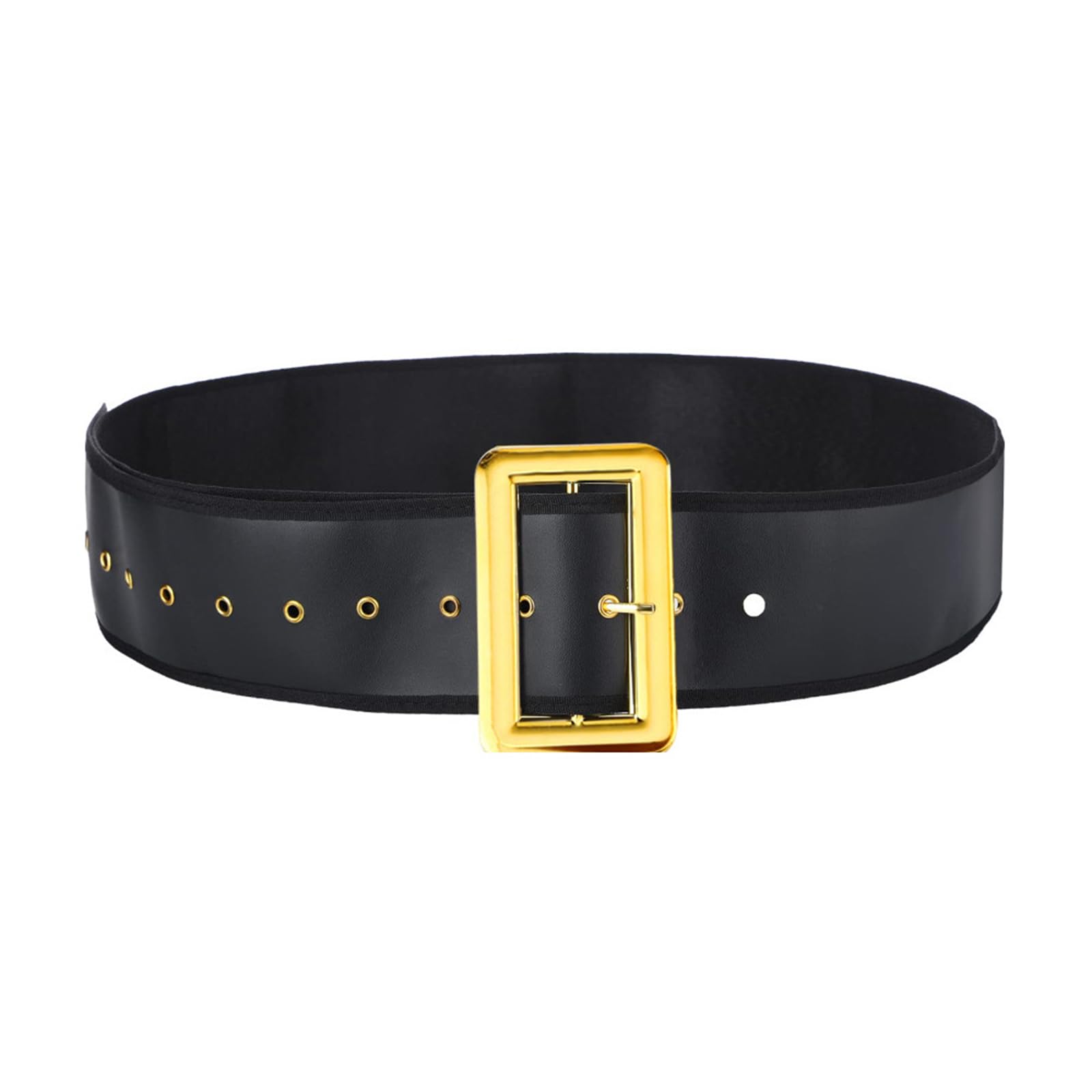 Fidoo Christmas Santa Belt for Adults Adjustable Black Belts Men Women ...