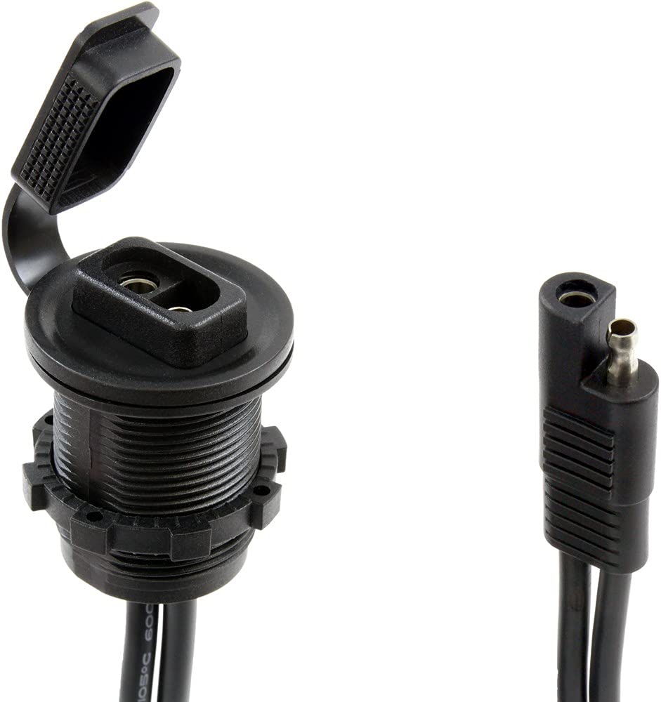 Amazon.com: Powerwerx PassSAE Panel Mount Bullet/SAE Connector ...