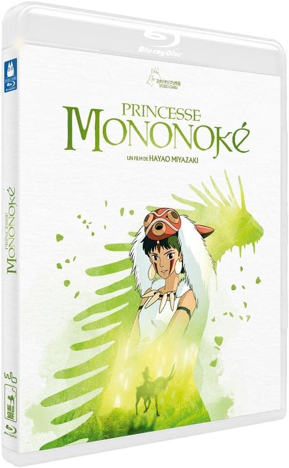 Princesse Mononoké Blu-ray – Film d'Animation 133 Minutes