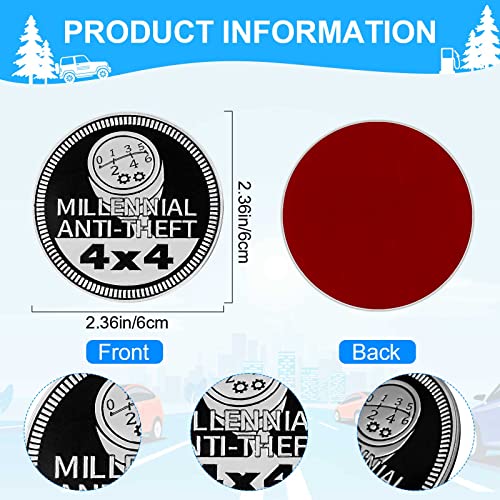 Snapklik.com : Anti-Theft Badge Rated Car Emblem, 4 X 4 Automotive Car ...