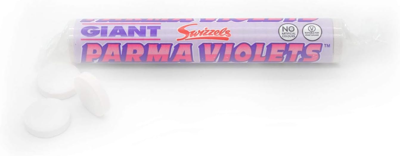 Giant Parma Violets - 10 Chalk Candy Sweets : Amazon.co.uk: Grocery