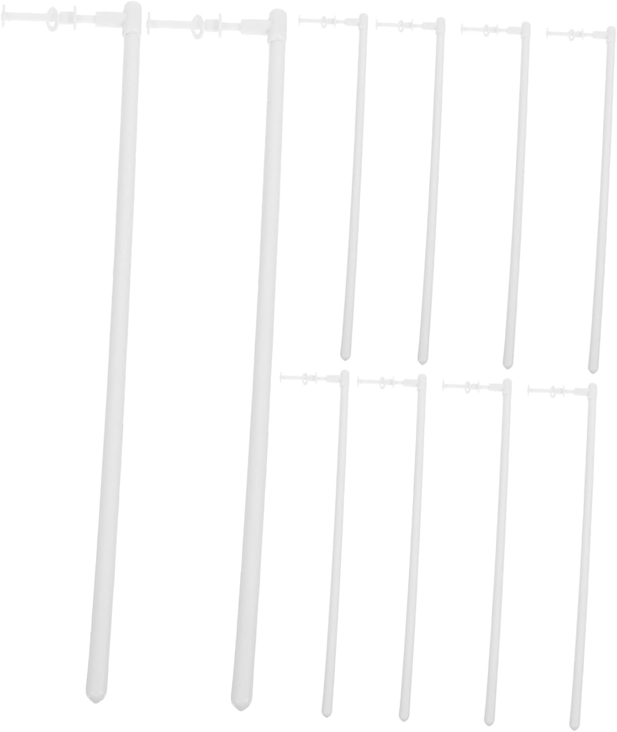 Amazon.com: VINTORKY 10pcs Windmill Accessories Pinwheel Making Rods ...