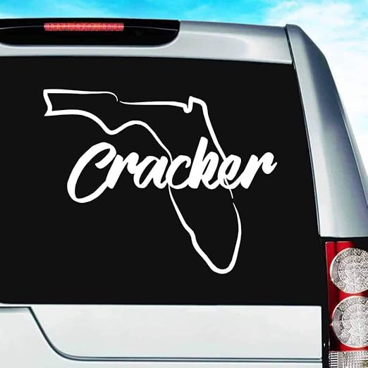 Amazon.com - Florida Cracker Vinyl Decal Sticker Bumper Cling for Car ...