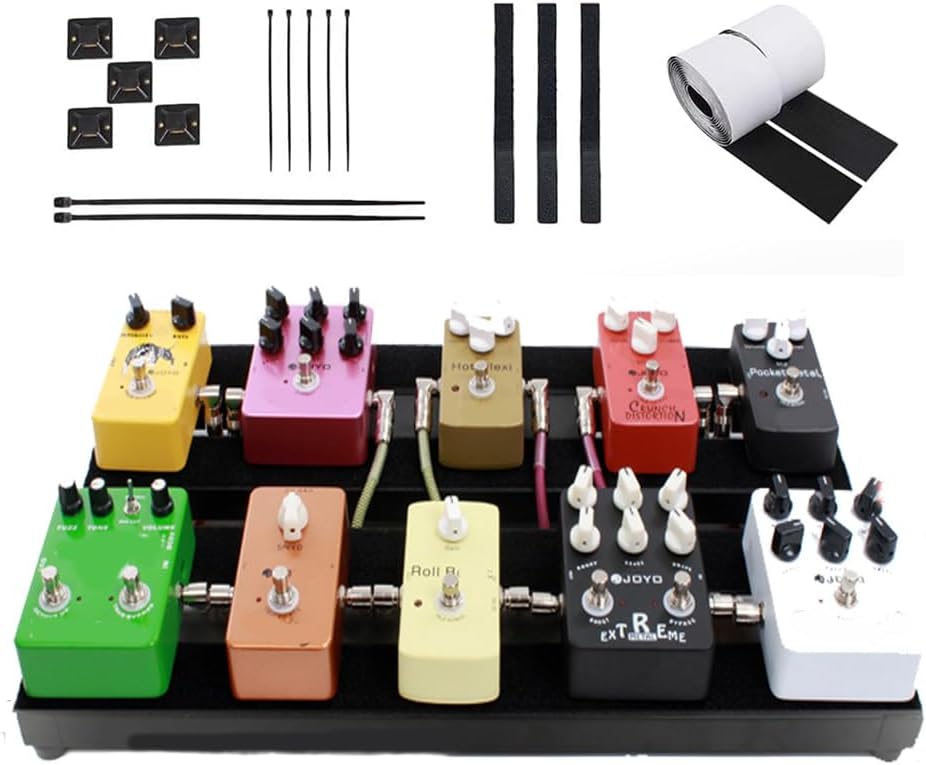 Amazon.com: Mini Pedal Board Guitar Effects Compact Small Pedalboard ...
