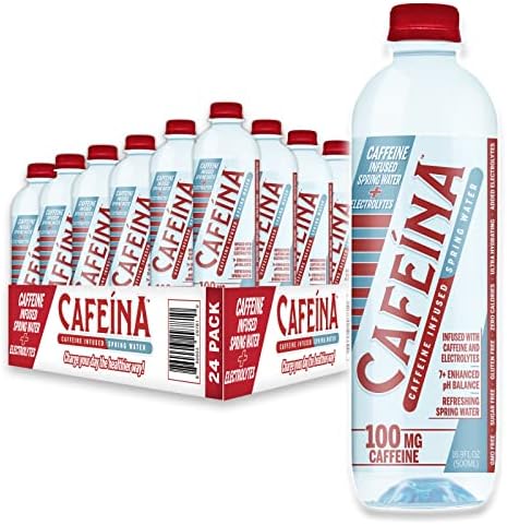 Amazon.com : Cafeina - Caffeinated Water - Pure Spring Water infused ...