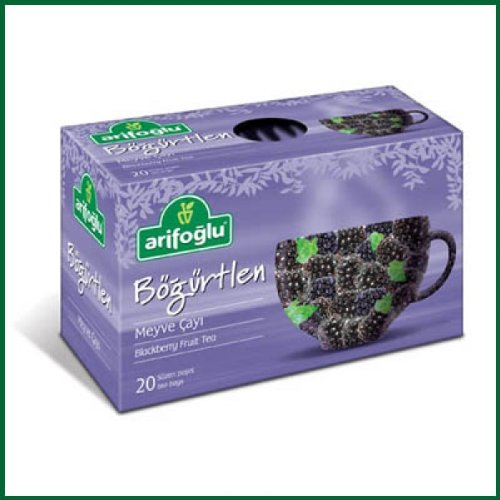 Amazon.com : Arifoglu Natural Blackberry Tea, 20-count Box (Pack of 6 ...