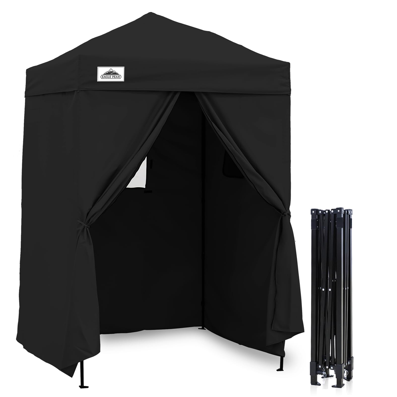 Amazon.com: EAGLE PEAK Flex Ultra Compact 5x5 Pop-up Canopy, Sun ...