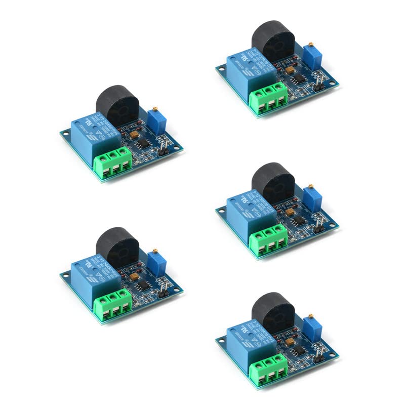 000 5pcs 035a Ac Overcurrent Protection Sensor Module 5v