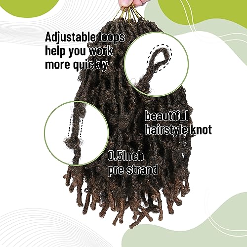 Snapklik.com : Butterfly Locs Crochet Hair - 10 Inch 6 Packs Short ...