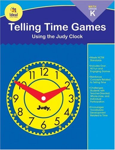 Amazon.com: Telling Time Games with Judy : Using the Judy Clock ...