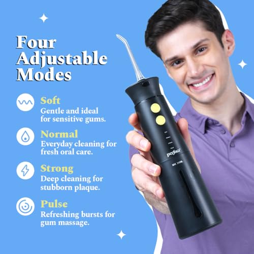 Perfora Super Water Dental Flosser For Teeth Oral Care - 240ml Tank ...