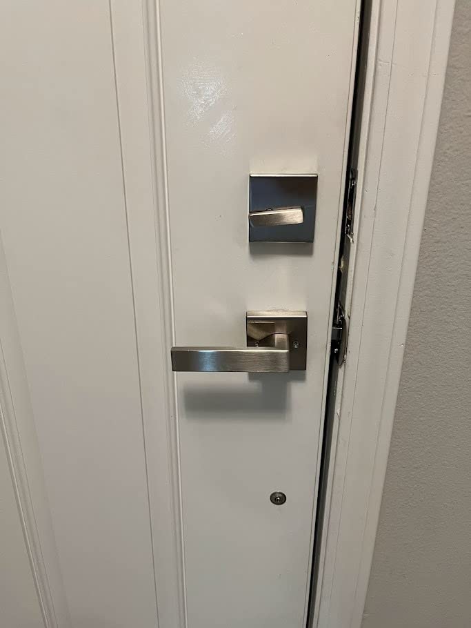 Voltstorm Front Door Lock Set - Exterior Door Handle Shabbos Lock ...