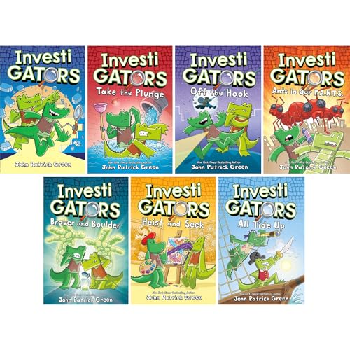 Snapklik.com : InvestiGators Comic 7-book Set By John Patrick Green