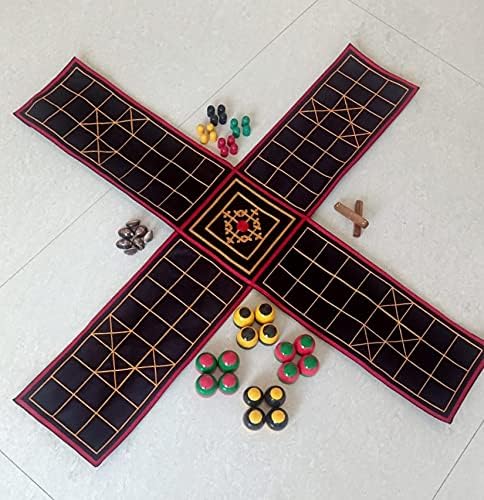 Buy ShopTric Traditional Chausar, Chopad, parcheesi, Pachisi, Pagade ...