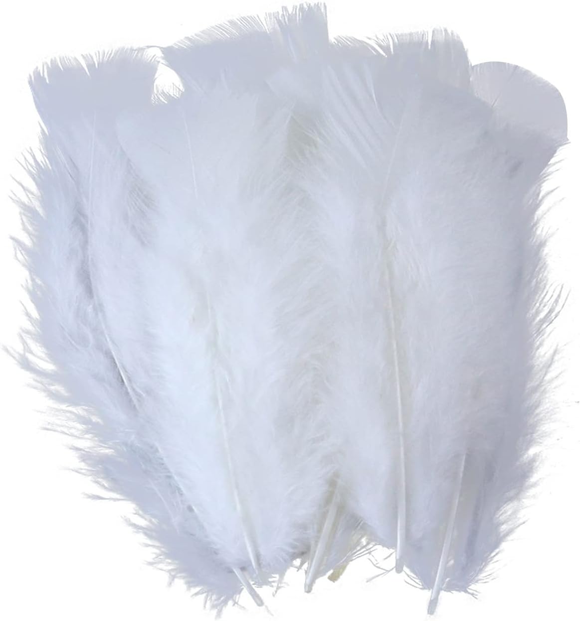HugeStore 100 Pcs Goose Feathers For Wedding Decorations Home Decor DIY ...