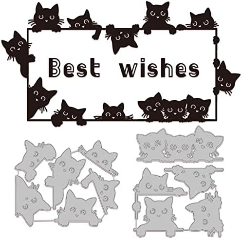Metal Pig Die Cut Stencils For Paper Crafting 2Pcs Farm Pig Die Cutting ...