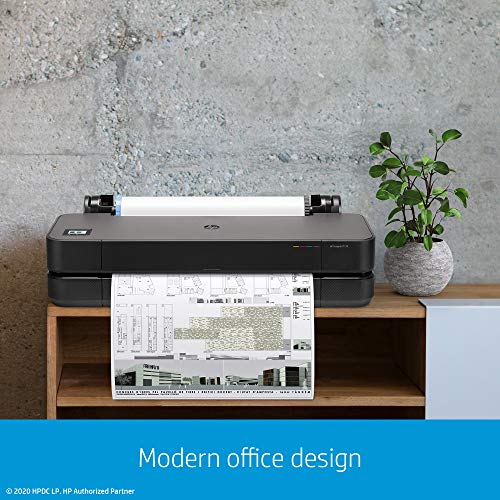HP DesignJet T210 Large Format 24-inch Plotter Printer, with Modern ...