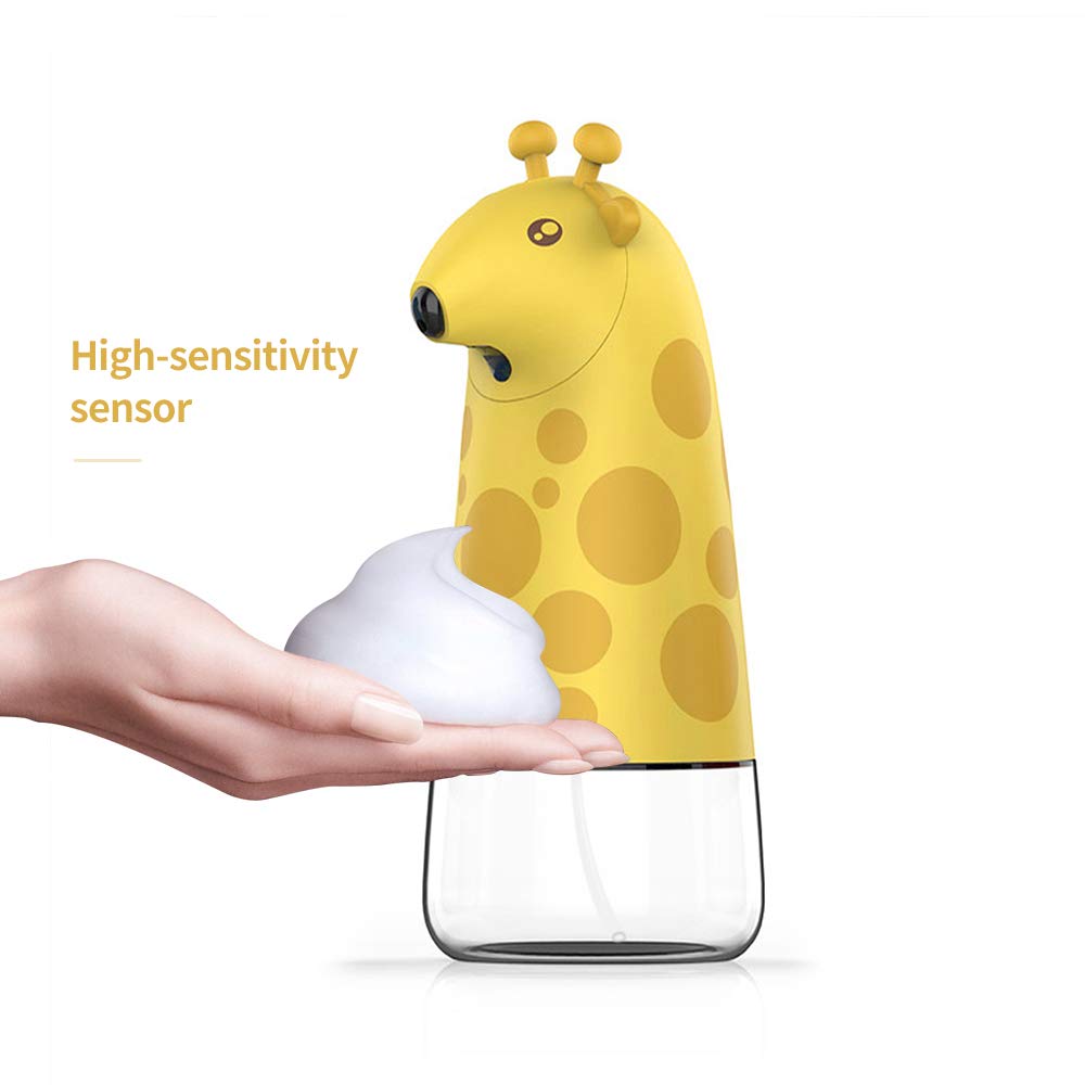 Seven Bubble Auto Soap Dispenser Giraffe Cartoon 9.3oz...B08BNP94CN ...
