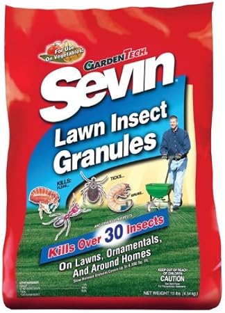 Amazon.com : Sevin Lawn Insect Granules Multiple Insects Carbaryl 10 Lb ...