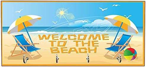 Amazon.com: Redeye Laserworks Welcome to The Beach Key Hanger Rack from ...