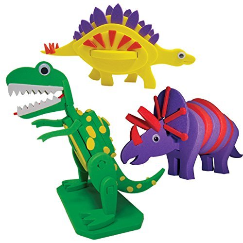 Imagimake Dino-Make: 3-in-1 Dinosaur Model Making Set : Amazon.in: Toys ...