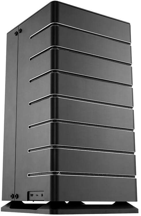 Amazon.com: ABEE AS Enclosure RS07 Black Mini-ITX Aluminum Computer ...