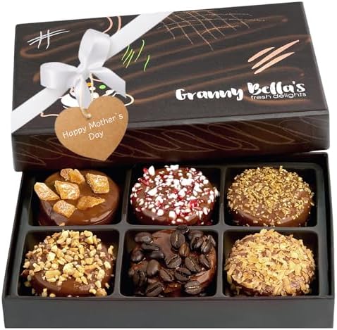 Amazon.com: Mothers Day Chocolate Gift Baskets, 9 Flavor Variety 60 ...