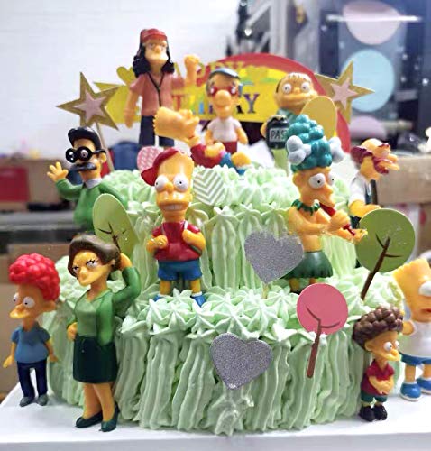 Simpson Cake Topper Figures T...B08L58XKHX | Encarguelo.com
