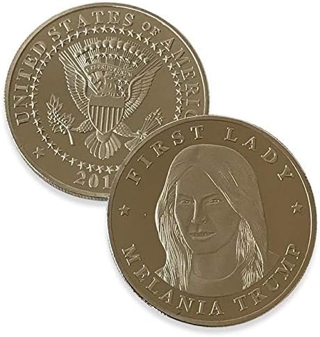 Amazon.com: Aizics Mint Melania Trump Coin 2017, President Coins ...