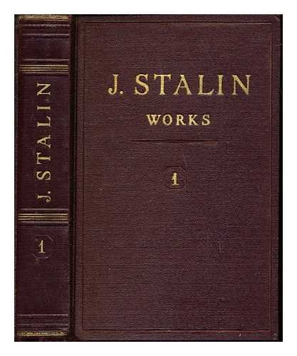 J. V. Stalin Works Volume 1 1901-1907: Amazon.com: Books