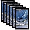 Amazon.com - Fxojyvo 6x9 Picture Frame Set of 6, Black Frame for 6 x 9 ...