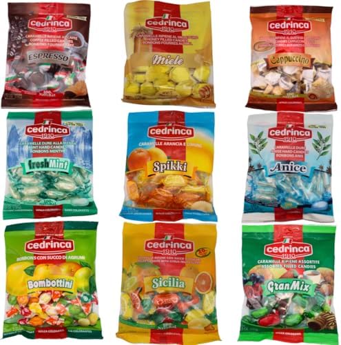 Amazon.com : Cedrinca Italian Candy - Customize your 4 Pack - 150 gram ...
