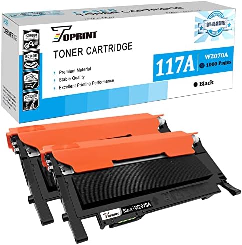 TOPRINT [ with Chip 117A W2070A Compatible Toner Cartridges 1000 Pages ...