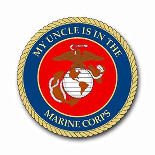 Amazon.com: US Marine Pride "My Uncle is in The Marine Corps" Decal ...
