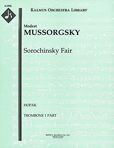 Amazon.com: Sorochinsky Fair (Hopak): Trombone 1, 2 and 3 parts (Qty 2 ...