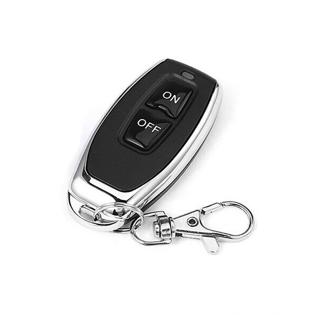 Buy ROBOWAY 433Mhz Wireless Remote Control Transmitter Keychain 1527 Learning Code 2 Buttons ON ...