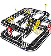 Amazon.com: Magnetic Tiles Cars Construction Set - 4 PCS Magnetic Tiles ...