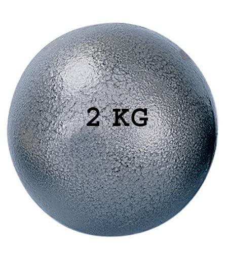 2 kg Shotput (Color May Vary) | Iron Turn Shot Put for Throwing | Track ...
