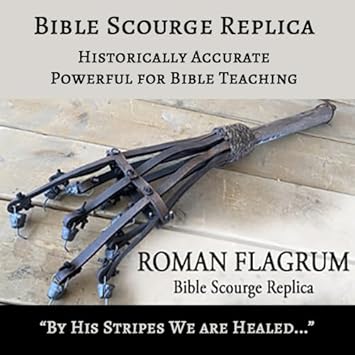 Amazon.com: Roman Flagrum Whip – Bible Scourge Replica, Hand-Made for ...
