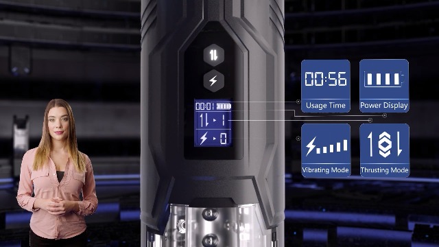 Watch Vibiul Male Sex Toy LCD Display on Amazon Live