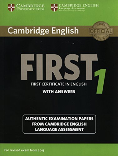 Cambridge English First 1 for Revised Exam from 2015 Student's Book ...