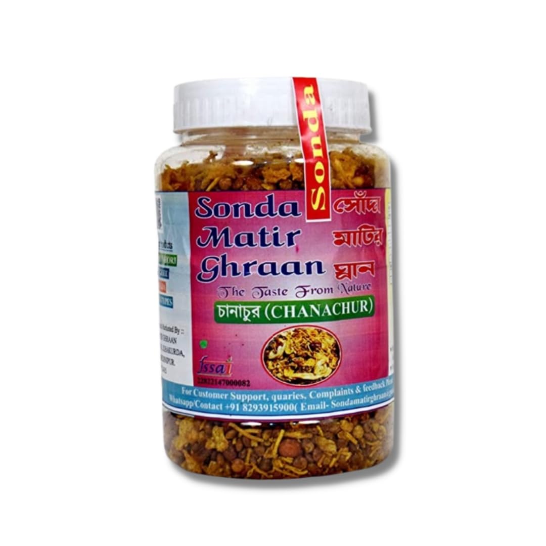 SONDA MATIR GHRAAN Chanachur 500 GMS | Chanachoor | Special Bombay Mix ...