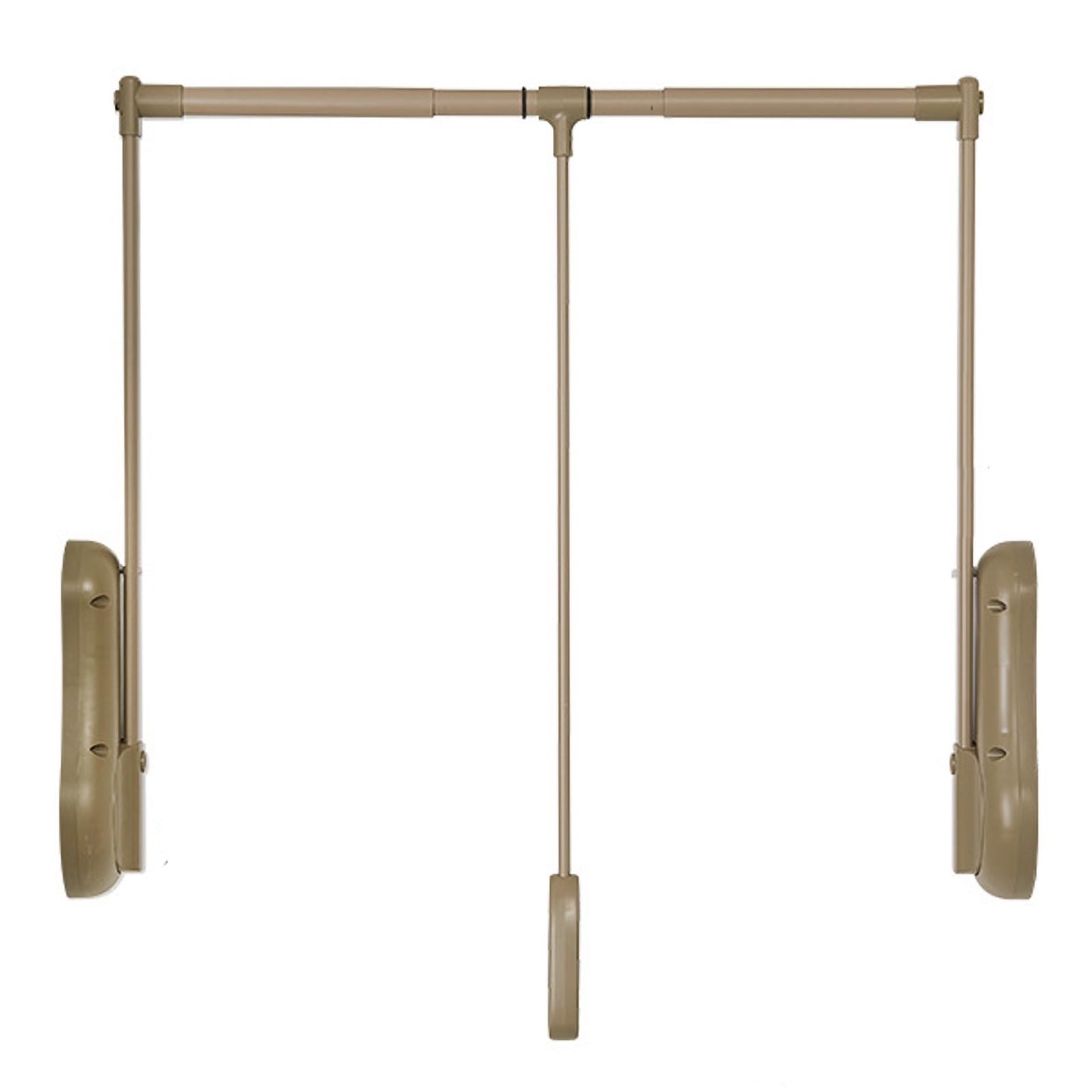 Amazon.com: Heavy Duty Pull Down Closet Rod, Adjustable 20-45.28 Inch ...