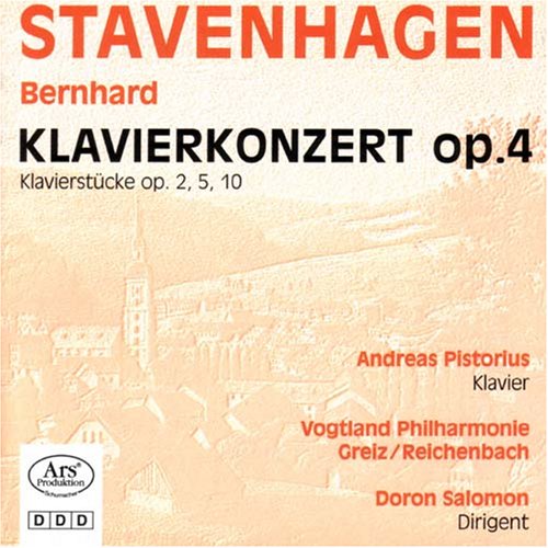 Klavierkonzert Op.4/Klav.St. - Andreas Pistorius, Bernhard Stavenhagen ...