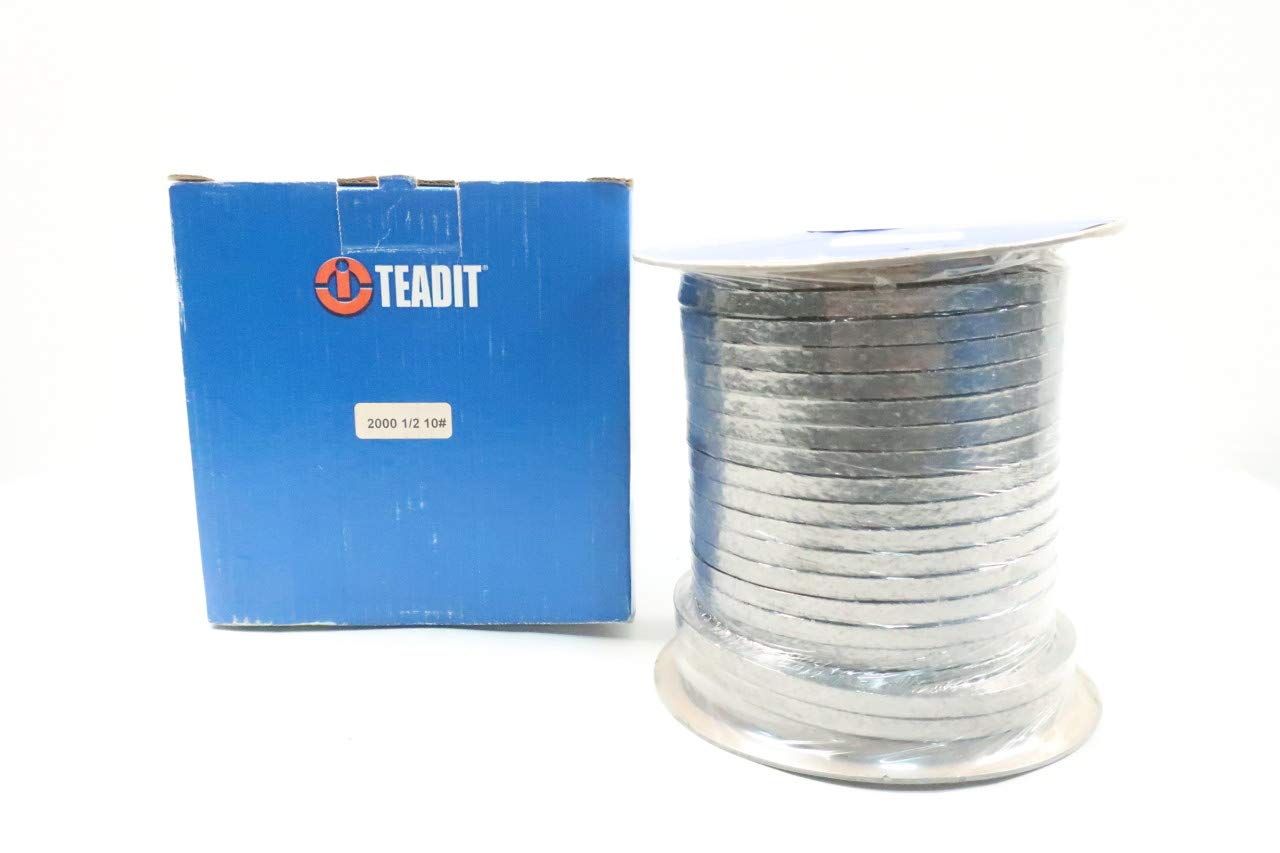 TEADIT 2000 1/2IN 10LB Graphite Packing D628105: Amazon.com: Industrial ...
